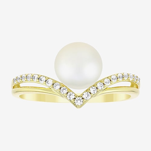 Click here for Womens 7MM White Cultured Freshwater Pearl 14K Gol... prices