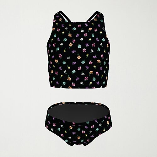 Click here for Nike Little & Big Kid Girls Floral 2-pc. Tankini S... prices