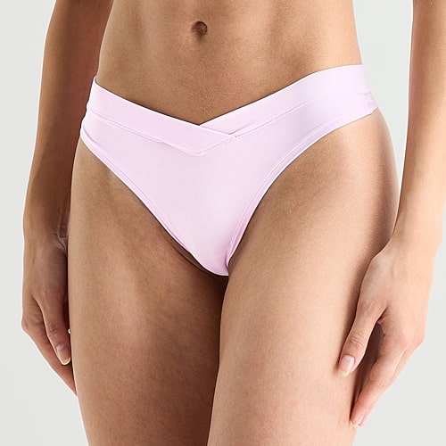 Click here for Arizona Body Cloud Kissed Thong Panty  Small  Pink prices