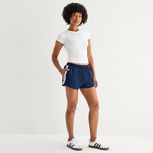 Click here for Forever 21 Womens Mid Rise Juniors Pull-On Short... prices