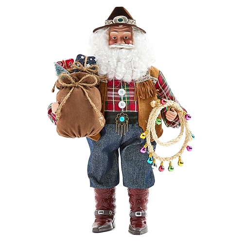 Click here for North Pole Trading Co. Christmas Santa Figurine  O... prices