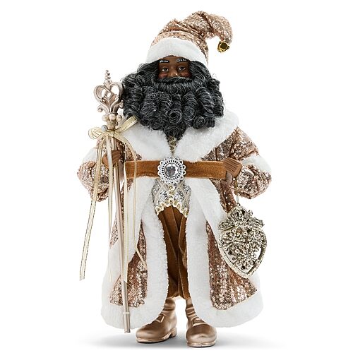Click here for North Pole Trading Co. Christmas Santa Figurine  O... prices