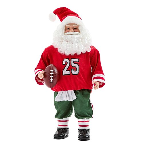 Click here for North Pole Trading Co. Christmas Santa Figurine  O... prices
