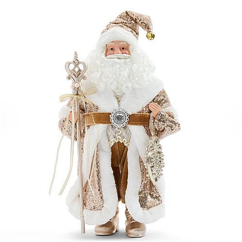 Click here for North Pole Trading Co. Christmas Santa Figurine  O... prices