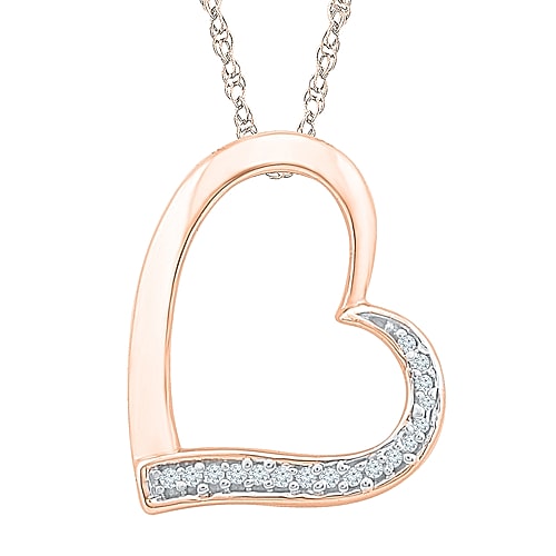 Click here for Womens Diamond Accent Natural White Diamond 10K Go... prices