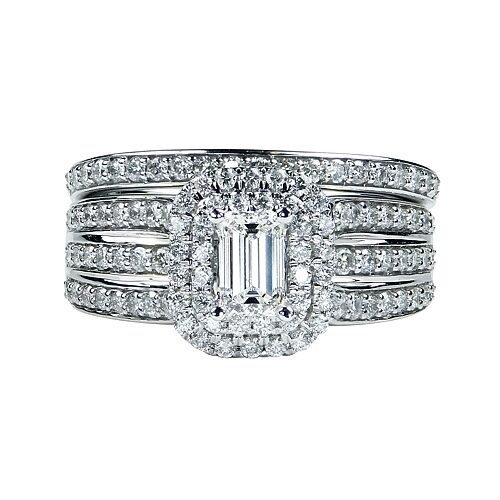 Click here for Signature By Modern Bride Womens 1 1/2 CT. T.W. Na... prices