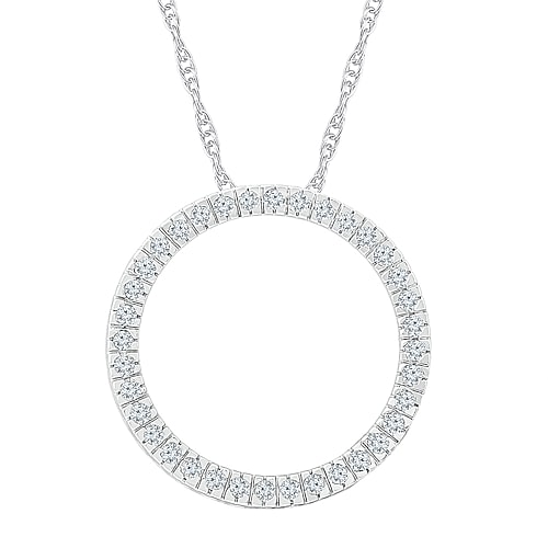 Click here for Womens 1/2 CT. T.W. Natural White Diamond 10K Gold... prices