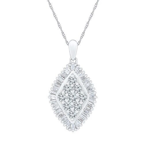 Click here for Womens 1 CT. T.W. Natural White Diamond 10K Gold 1... prices