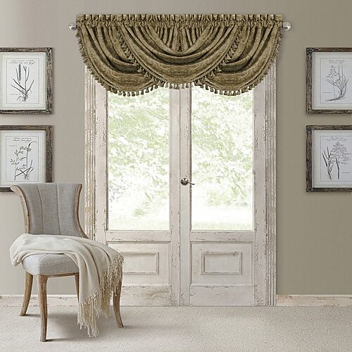 Click here for Elrene Home Fashions Antonia Damask Print Waterfal... prices