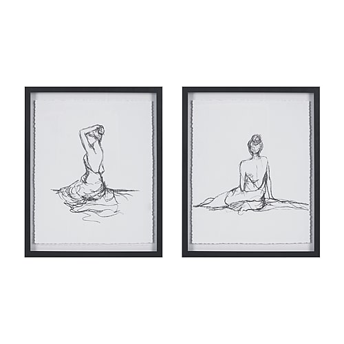 Click here for Madison Park Feminine Figures 2-pc. Framed Wall Ar... prices