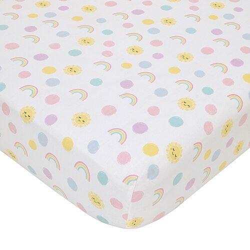 Click here for NoJo Happy Days Fitted Crib Sheet prices