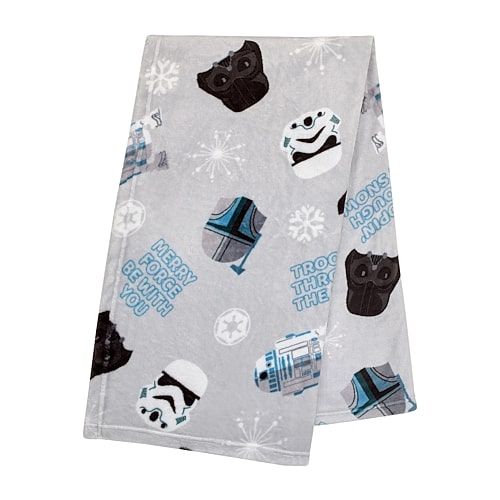 Click here for Star Wars Baby Blanket  One Size  Gray prices
