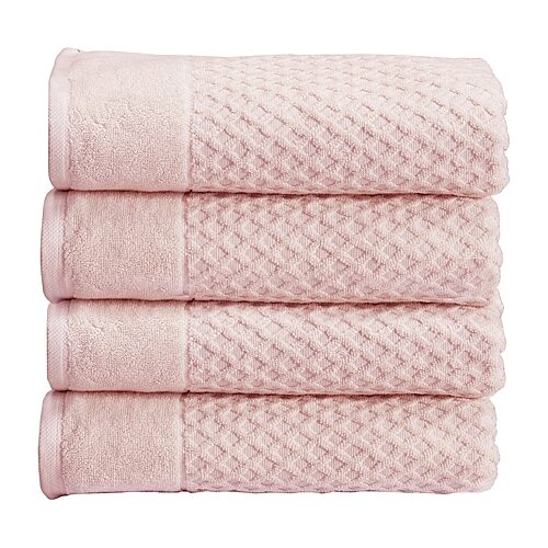 Click here for Linery Cotton Quick-Dry Textured 4 Pc Bath Towels... prices