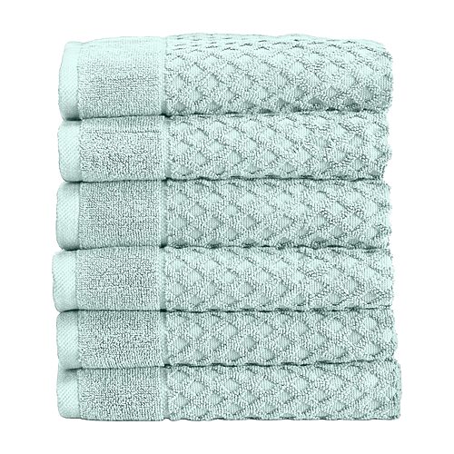 Click here for Linery Cotton Quick-Dry Textured 6 Pc Hand Towels... prices