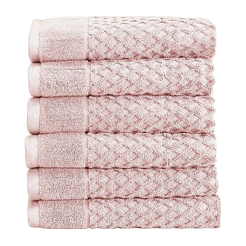 Click here for Linery Cotton Quick-Dry Textured 6 Pc Hand Towels... prices