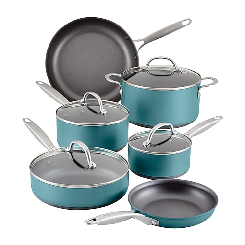 Click here for Anolon Achieve Hard Anodized 10-pc. Cookware Set... prices