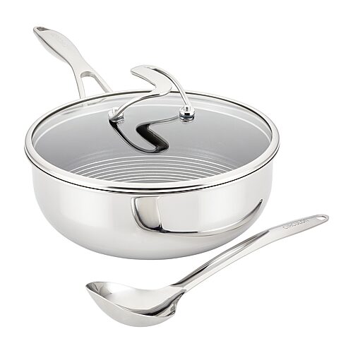 Click here for Circulon Steelshield Stainless Steel 3.5-qt. Chef... prices