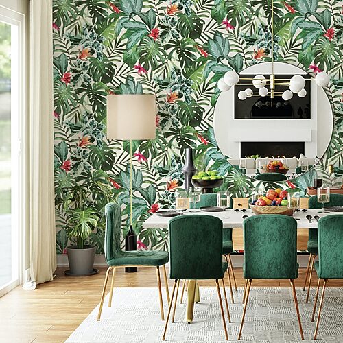 Click here for Tempaper Rainforest Peel & Stick Wallpaper  One Si... prices