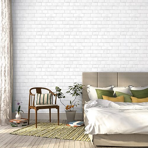 Click here for Tempaper Brick Peel & Stick Wallpaper  One Size  W... prices