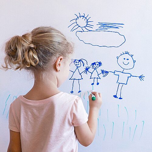 Click here for Tempaper Dry Erase Peel & Stick Wallpaper  One Siz... prices