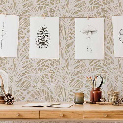 Click here for Tempaper Grassroots Peel & Stick Wallpaper  One Si... prices