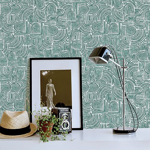 Click here for Tempaper Swell Peel & Stick Wallpaper  One Size  G... prices