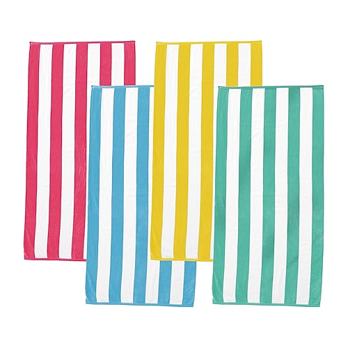 Click here for Linery Cabana Stripe 4-pc. Quick Dry Beach Towel... prices