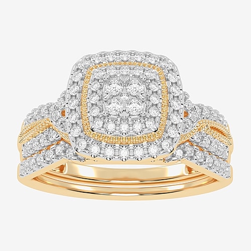 Click here for Womens 1/2 CT. T.W. Natural White Diamond 10K Gold... prices