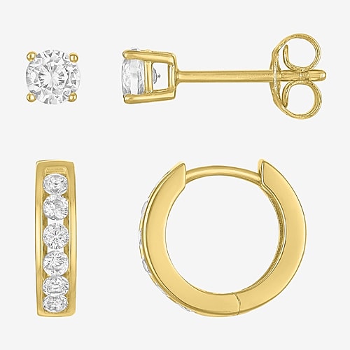 Click here for Yes  Please! Womens Lab Created White Sapphire 14K... prices