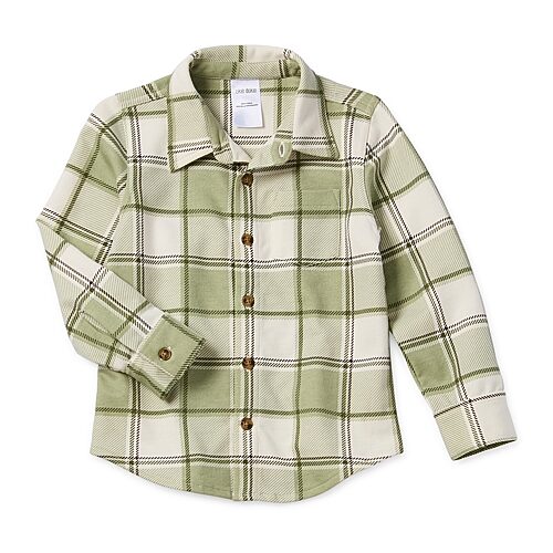 Click here for Okie Dokie Soft Knit Plaid Toddler & Little Boys L... prices