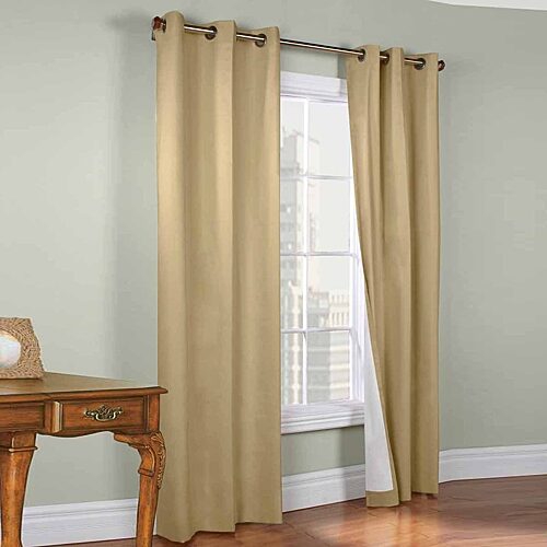 Click here for Weathermate Grommet Pair Curtains - Khaki prices