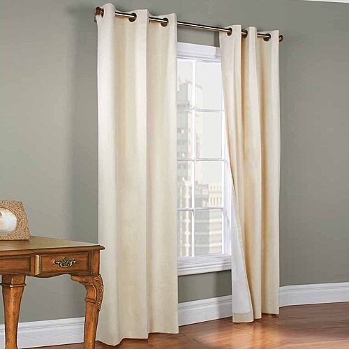 Click here for Weathermate Grommet Pair Curtains - Natural prices