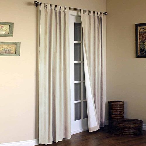 Click here for Weathermate Tab Pair Curtains - Natural prices