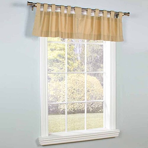 Click here for Weathermate Khaki Tab Valance - 40x15 prices