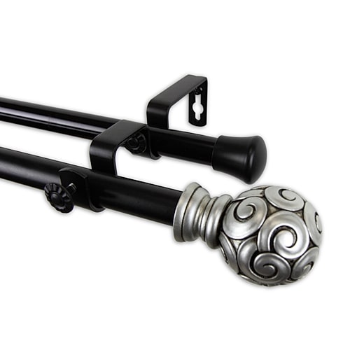 Click here for Rod Desyne Bonbon 13/16 Adjustable Double Curtain... prices
