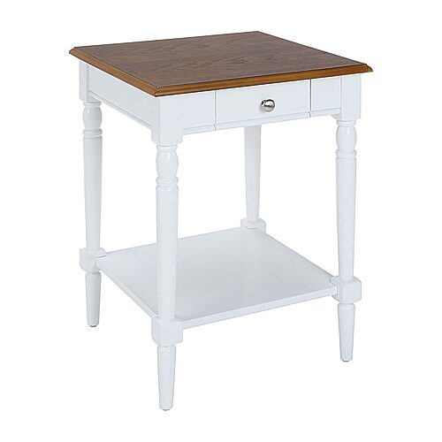 Click here for French Country 1 Drawer End Table with Shelf  One... prices