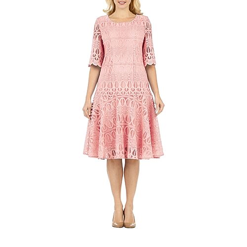 Click here for Giovanna Signature Womens Plus Midi Round Neck Sho... prices