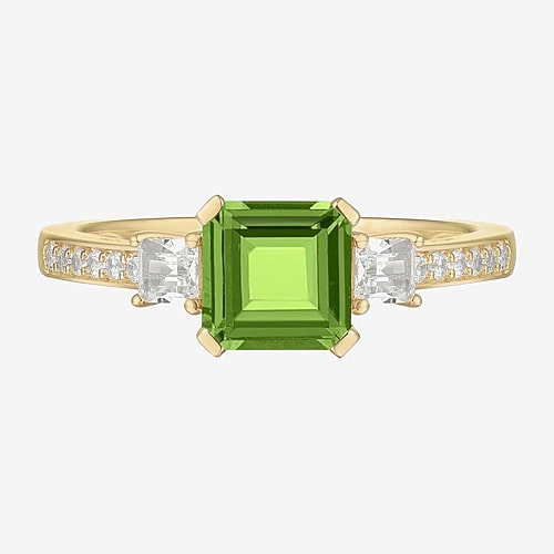 Click here for Womens Gemstone 14K Gold Over Silver Halo Delicate... prices