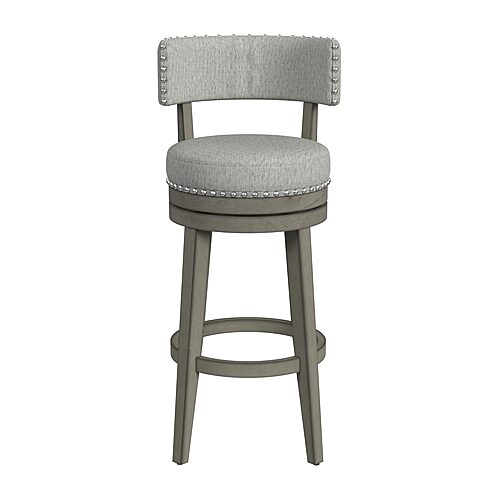 Click here for Lawton Swivel Bar Stool  One Size  Gray prices