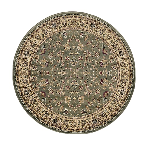 Click here for Closeout! Km Home Umbria 953 53 x 53 Round Rug - G... prices