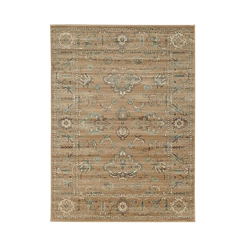 Click here for Closeout Km Home Cantu Beige Area Rug Collection prices