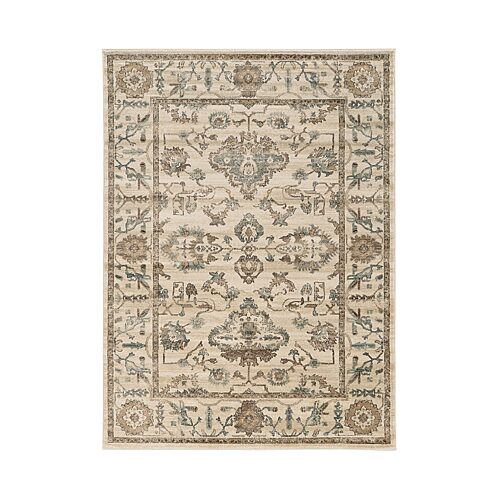 Click here for Closeout! Km Home 3562/0021/Bone Cantu Ivory/ Crea... prices