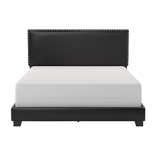 Click here for Gayle Nailheadtrim Upholstered Rectangular Bed  On... prices