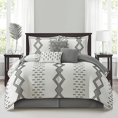 Click here for Stratford Park Sanissa Geometric 7-Pc. Comforter S... prices