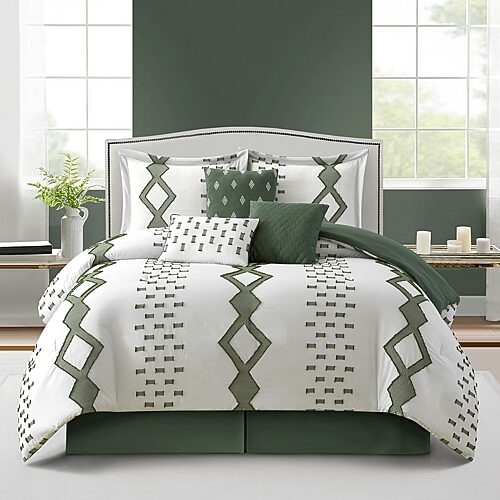 Click here for Stratford Park Sanissa Geometric 7-Pc. Comforter S... prices