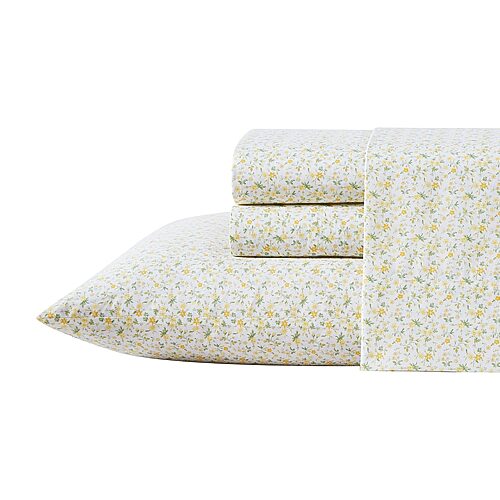 Click here for Laura Ashley Cotton Percale 4-Pc. Sheet Set  Full... prices