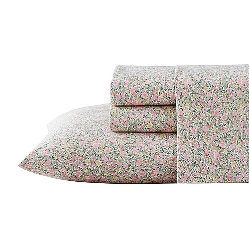 Click here for Laura Ashley Cotton Percale 4-Pc. Sheet Set  King... prices
