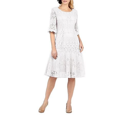 Click here for Giovanna Signature Womens Plus Midi Round Neck Sho... prices