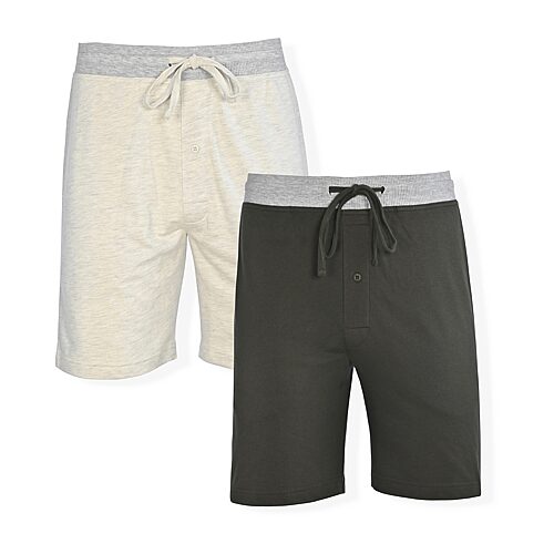 Click here for Hanes 2 Pack Mens 2-pc. Pajama Shorts  Large  Gree... prices