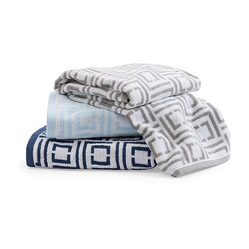 Click here for Liz Claiborne Signature Plush Logo Bath Towel  One... prices